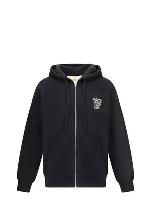 Valentino Garavani Cotton Hoodie - Black