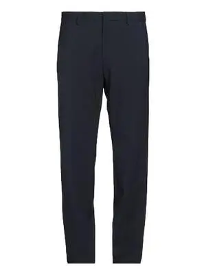 BOSS Tapered Virgin Wool-blend Pants - Navy