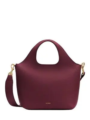 Cuyana Mini System Tote Bag Cherry