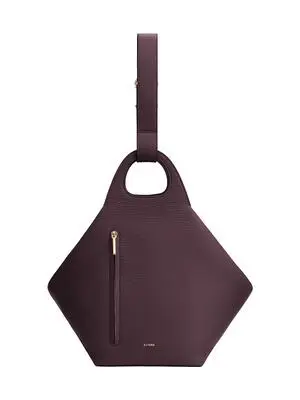 Cuyana Oversized Paloma Bag Plum