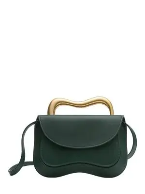 Cuyana Ola Top Handle Bag Forest