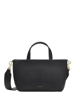 Cuyana Mini Easy Zipper Tote Bag Black
