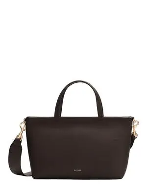 Cuyana Mini Easy Zipper Tote Bag - Mocha