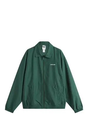 Adidas Brushed Track Top - Collegiate Green