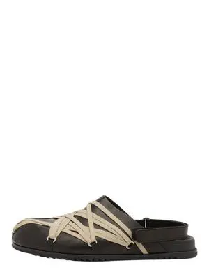 Rick Owens Megalace Mule - Black