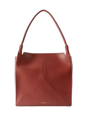 Victoria Beckham Victoria Beckham Paneled Leather Tote Red