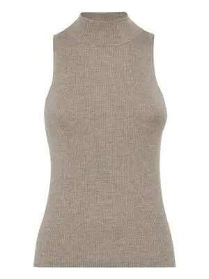 Brunello Cucinelli Knit Top - Light Brown