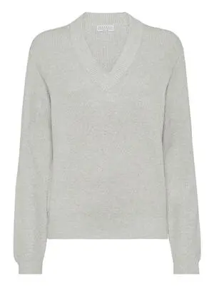 Brunello Cucinelli Vanisé Sweater - Fog