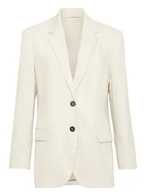 BRUNELLO CUCINELLI Corduroy Viscose Blazer