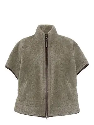 Brunello Cucinelli Shearling Jacket - Grey
