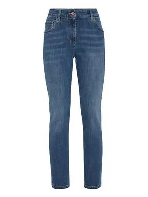Brunello Cucinelli Slim Trousers - Denim