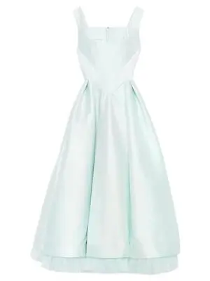 SILK LOVE & LACE Viviana Dress - Blue