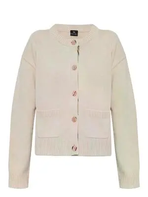 Paul Smith Button-front Knitted Cardigan - Neutrals