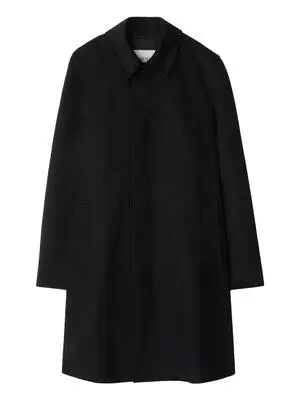 Burberry Single-breasted Coat - Black