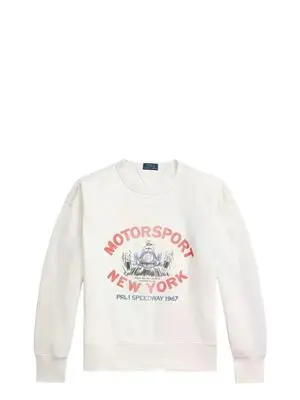 Polo Ralph Lauren Motorsport Graphic Sweatshirt - White