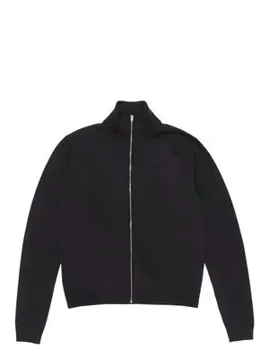 Acne Studios High-neck Zip-up Cardigan - Black