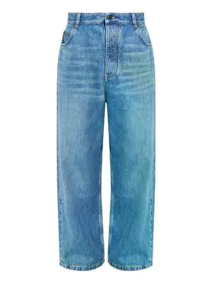 Loewe Wide-leg Jeans - Blue