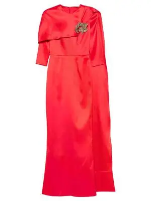 SILK LOVE & LACE Malvina Gown - Red