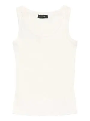 FABIANA FILIPPI Ribbed Scoop-Neck Top
