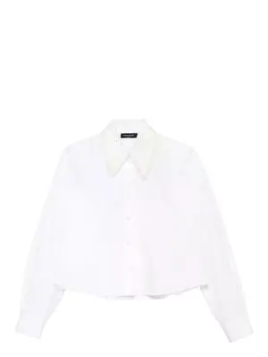 Fabiana Filippi Embellished Collar Shirt - White