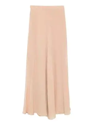 Elie Saab Silk Palazzo Pants - Neutrals