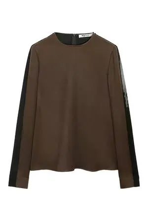 Ports 1961 Long-sleeve Wool Top - Brown
