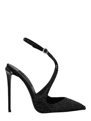 Philipp Plein Crystal-embellished Pumps - Black