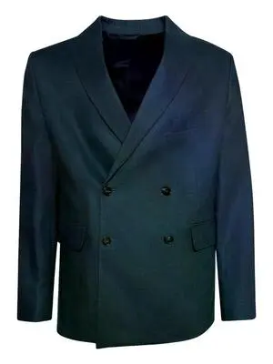BODE Double-Breasted Linen Jacket