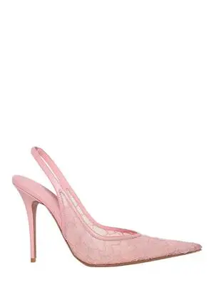 Amina Muaddi 105mm Anok Pumps - Pink