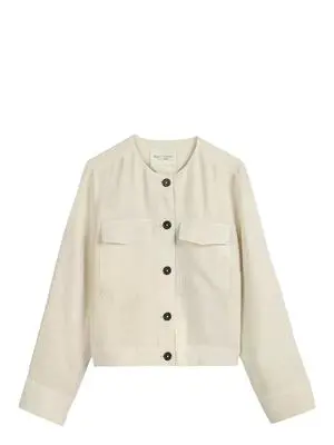 Marc O'polo Button-front Jacket - Neutrals