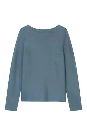 Marc O'polo Long-sleeve Knitted Top - Blue