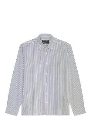 Marc O'polo Striped Button-up Shirt - Blue