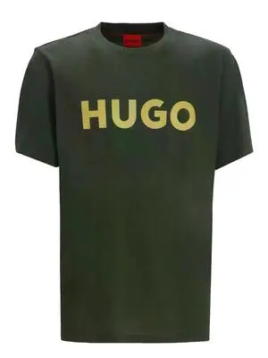 Hugo Logo-print T-shirt - Green