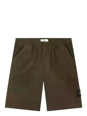 Stone Island Elasticated-waist Shorts - Green