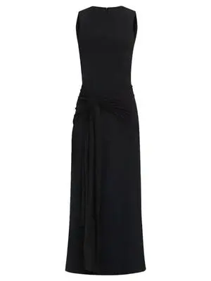 JBQ Tie-waist Sleeveless Dress - Black