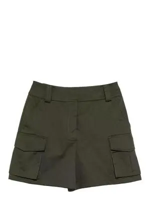 Elie Saab Gabardine Shorts - Green