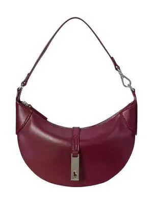 Polo Ralph Lauren Polo Id Leather Shoulder Bag - Red