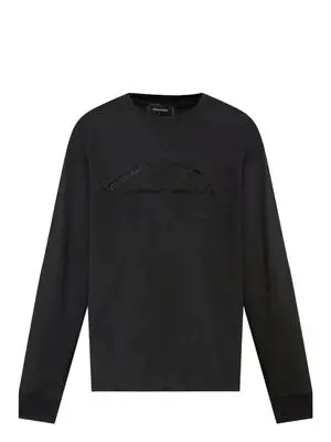 Dsquared2 Logo-embellished Long-sleeve T-shirt - Black