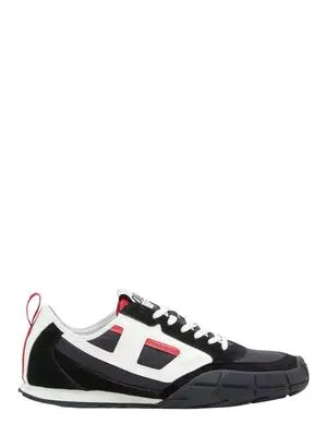 DIESEL Panelled Sneakers - Black
