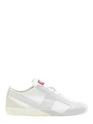 DIESEL Slante Leather Sneakers - White