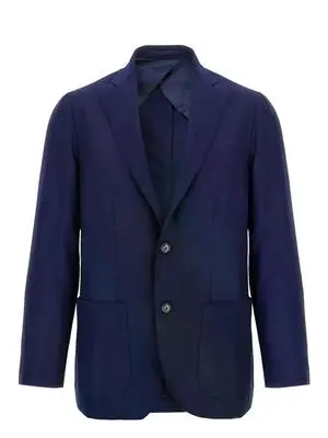 BARBA NAPOLI Jim2 Tailored Blazer - Blue