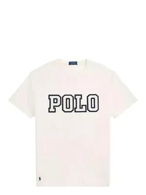 Polo Ralph Lauren Logo-embroidered T-shirt Neutrals