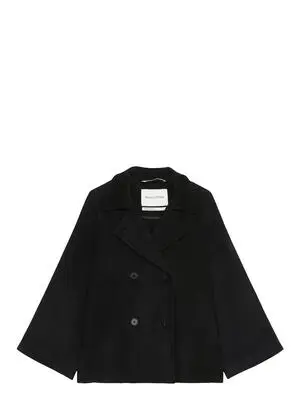 Marc O'polo Double-breasted Coat - Black