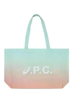 A.p.c. X Asics Diane Ombré Tote Bag - Blue