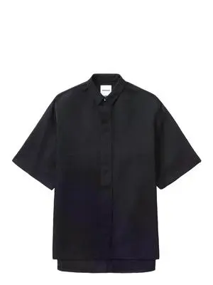 ADER ERROR Short-sleeve Collared Shirt - Black