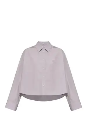 Loewe Anagram Embroidered Shirt - Purple