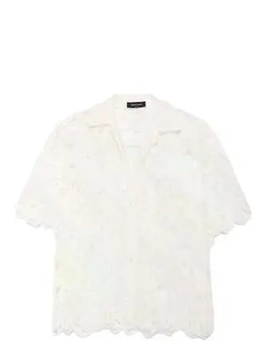 Fabiana Filippi Lace Button-front Shirt - White