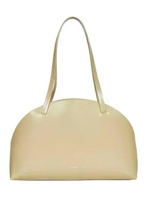 JIL SANDER Curve Shoulder Bag - Neutrals