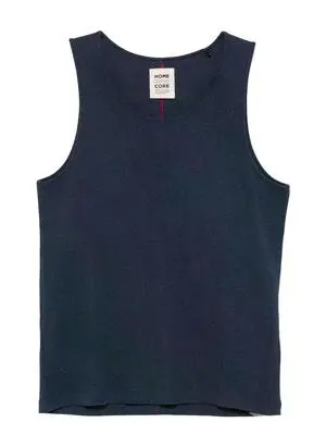 HOME CORE Ribbed Tank Top - Blue