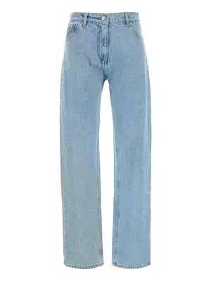 Magda Butrym Straight-leg Five-pocket Jeans - Blue